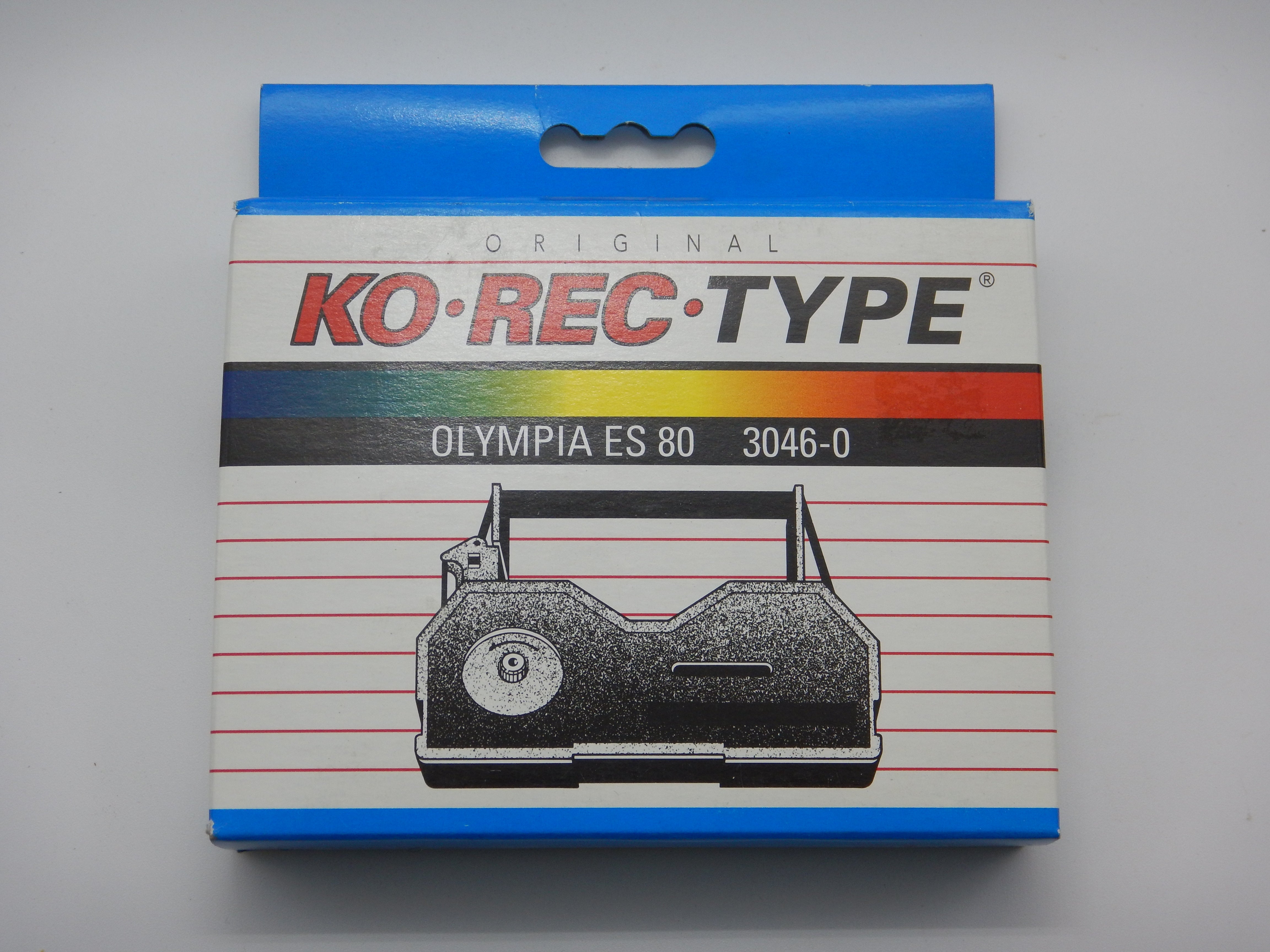 Ko-Rec-Type Ribbon Cartridge Olympia ES 80 3046-0 – Willowcreek Typewriters